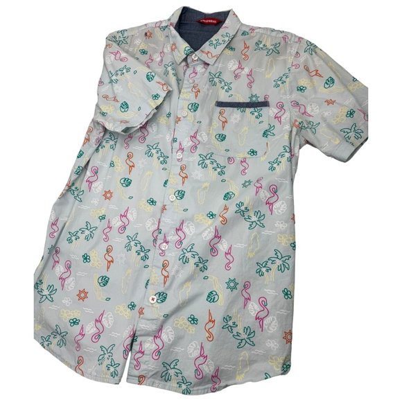 UNIONBAY | Shirts | Vintage Unionbay Men Shirt Button Up Short Sleeve ...